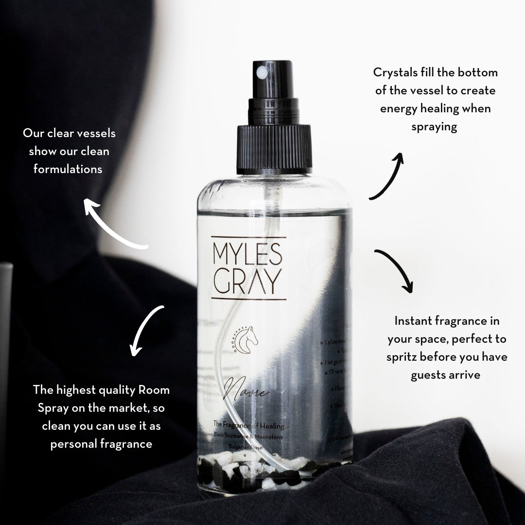 Crystal Infused Soy Candles – Myles Gray